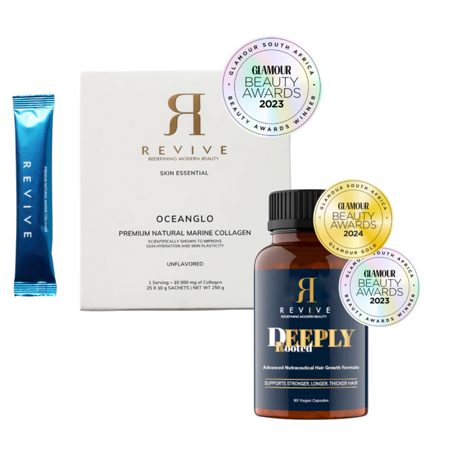 HAIR REVIVAL DUO - Deeply Rooted and Oceanglo Collagen – TheReviveLab